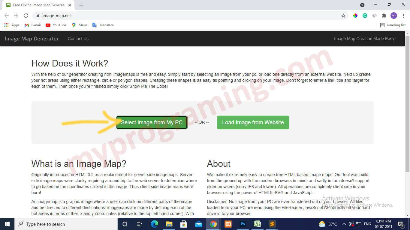 How to Use map Tag - myprograming