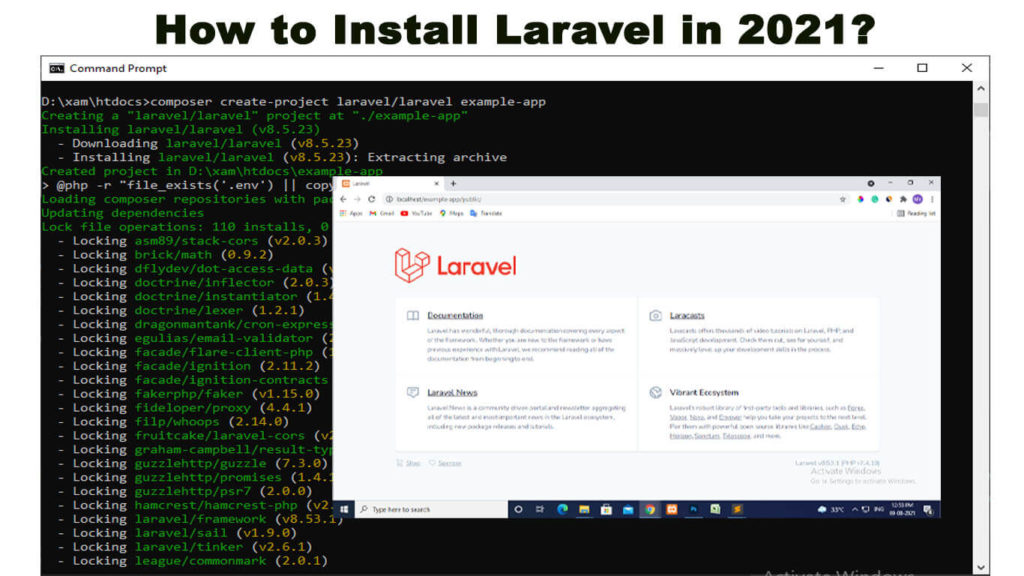 How to Install Laravel in 2021? - myprograming